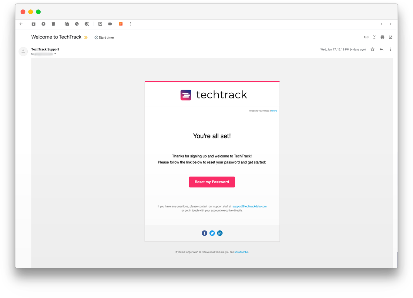 Account Activation | TechTrack by Quantum Growth Advisors